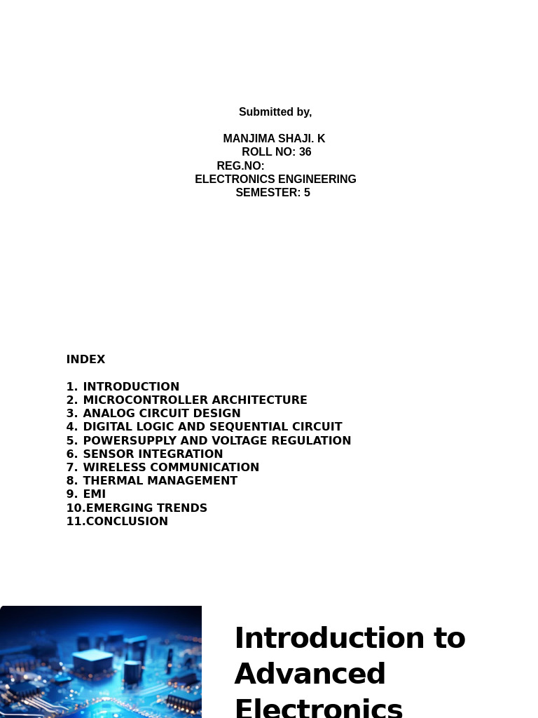 Advanced Electronics Design Overview | PDF | Electromagnetic ...