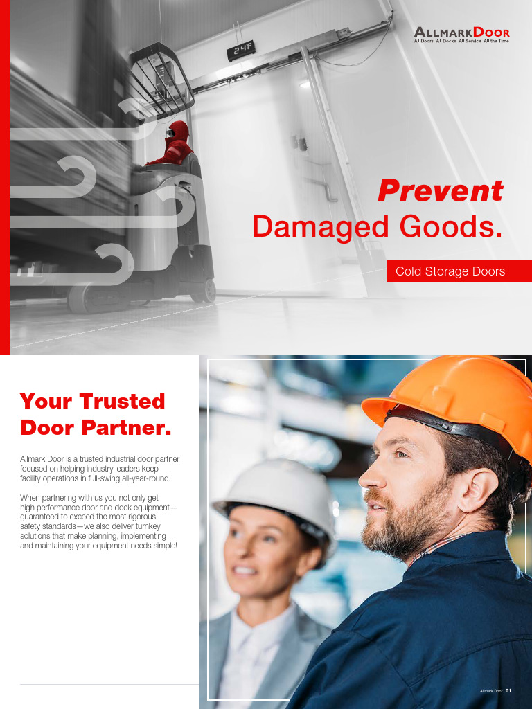 Cold Storage Door Solutions by Allmark | PDF | Door | Refrigerator