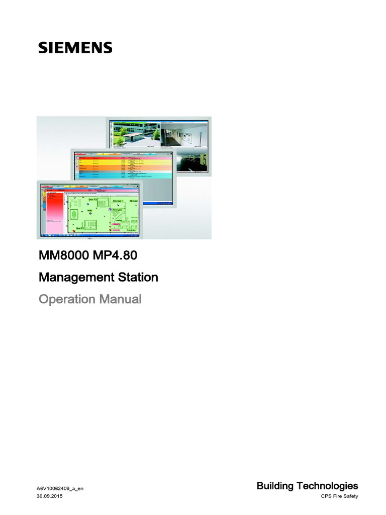 052 - DMS - MM8000 - Operation - Manual - MP4.80 - A6V10062409 - A - en ...