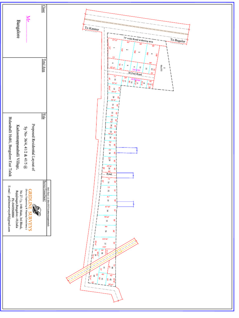 Kadusonapanahalli (Kannur Road) Plan 2 Model | PDF