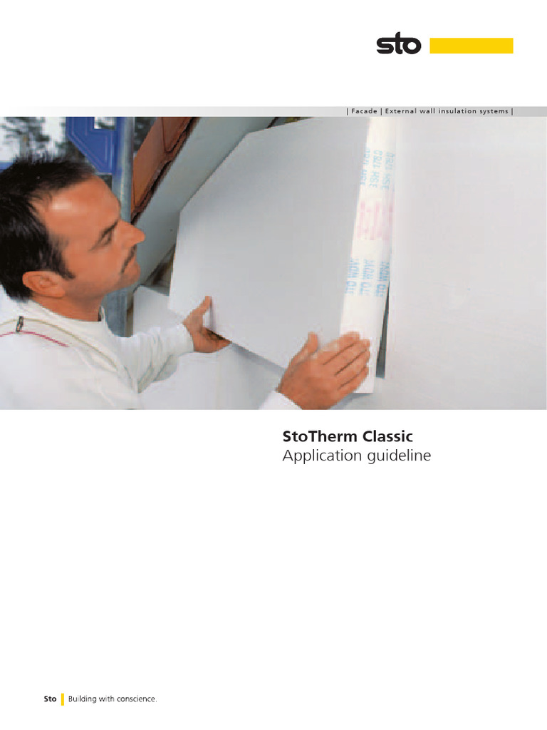 Sistema-Etics-Sto Therm - Classic | PDF | Thermal Insulation | Plaster