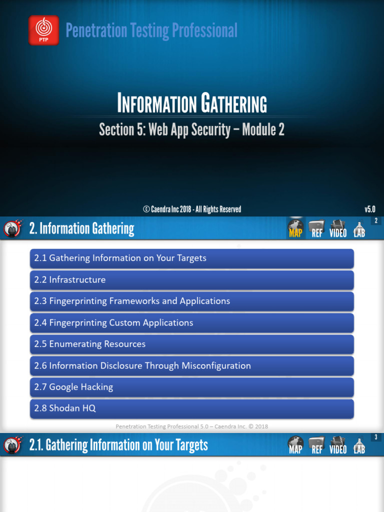 2 Information Gathering | PDF | Domain Name System | World Wide Web