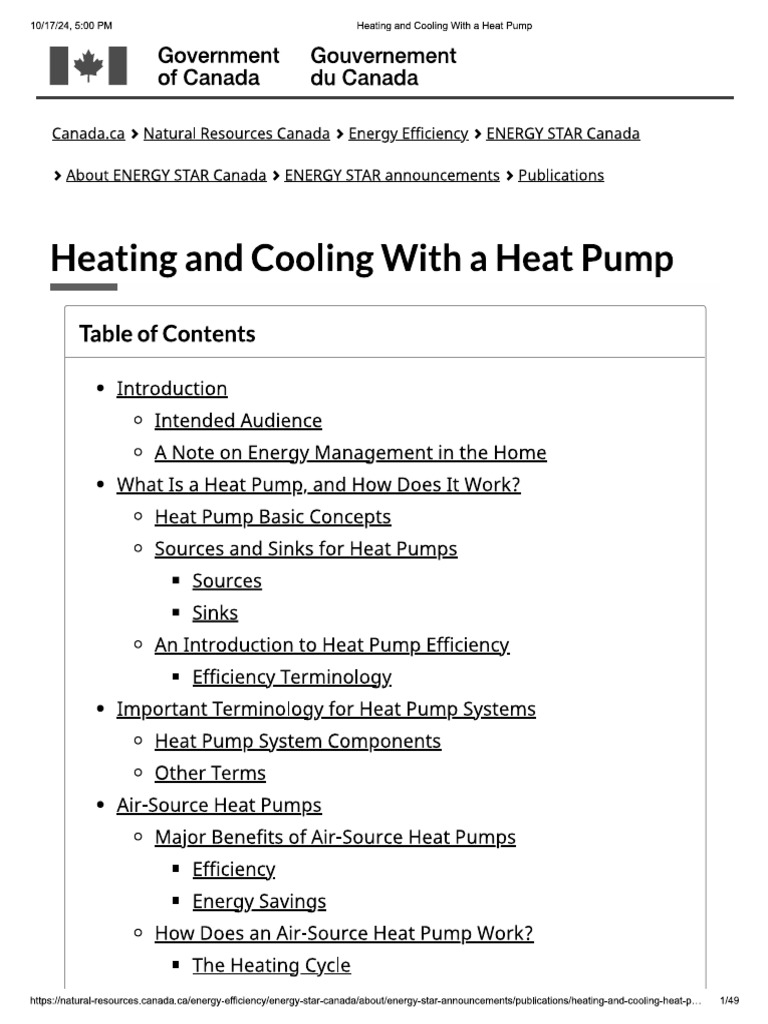 Heat Pump | PDF