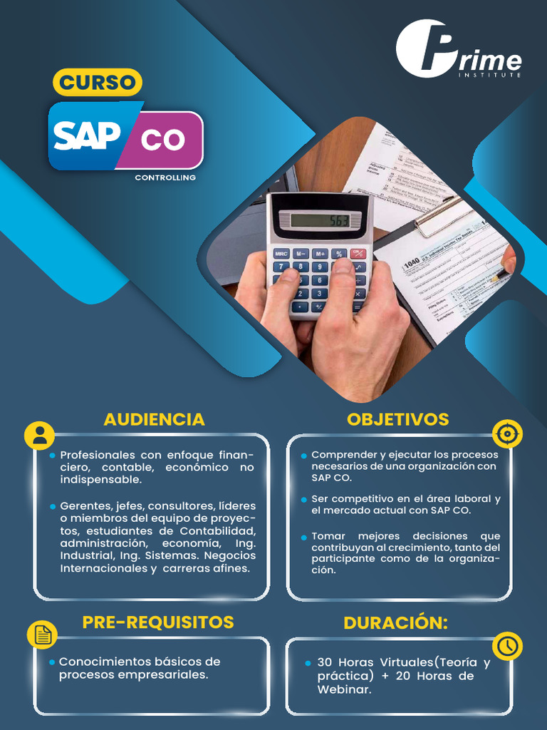 Curso SAP CO: Contabilidad y Costos | PDF