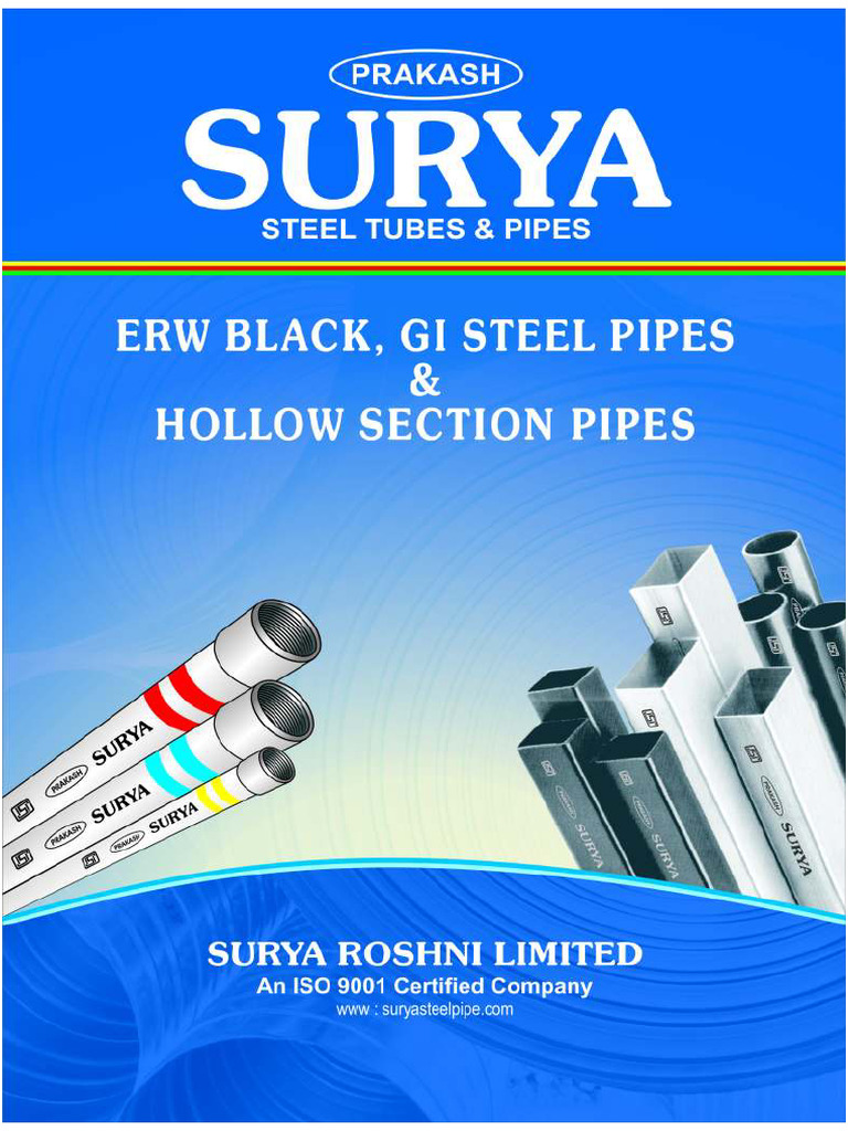 Surya Pipe Specification | PDF
