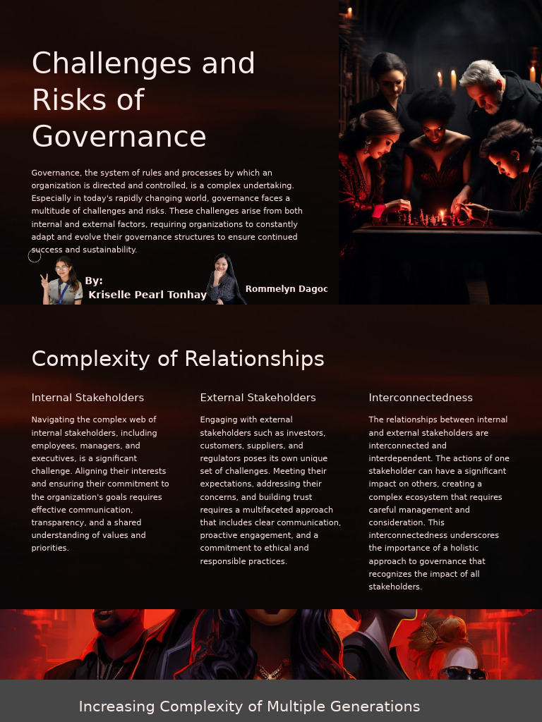 Challenges and Risks of Governance | PDF | Governance | Incentive