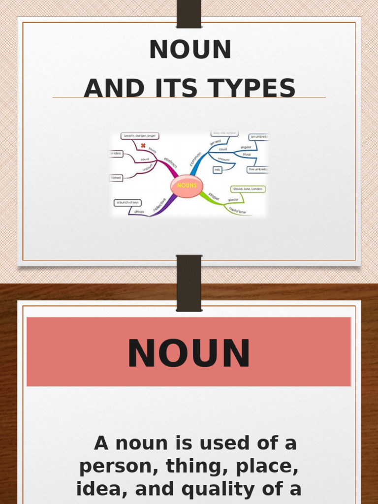 Types of Nouns Explained | PDF | Foreign Language Studies | General Fiction