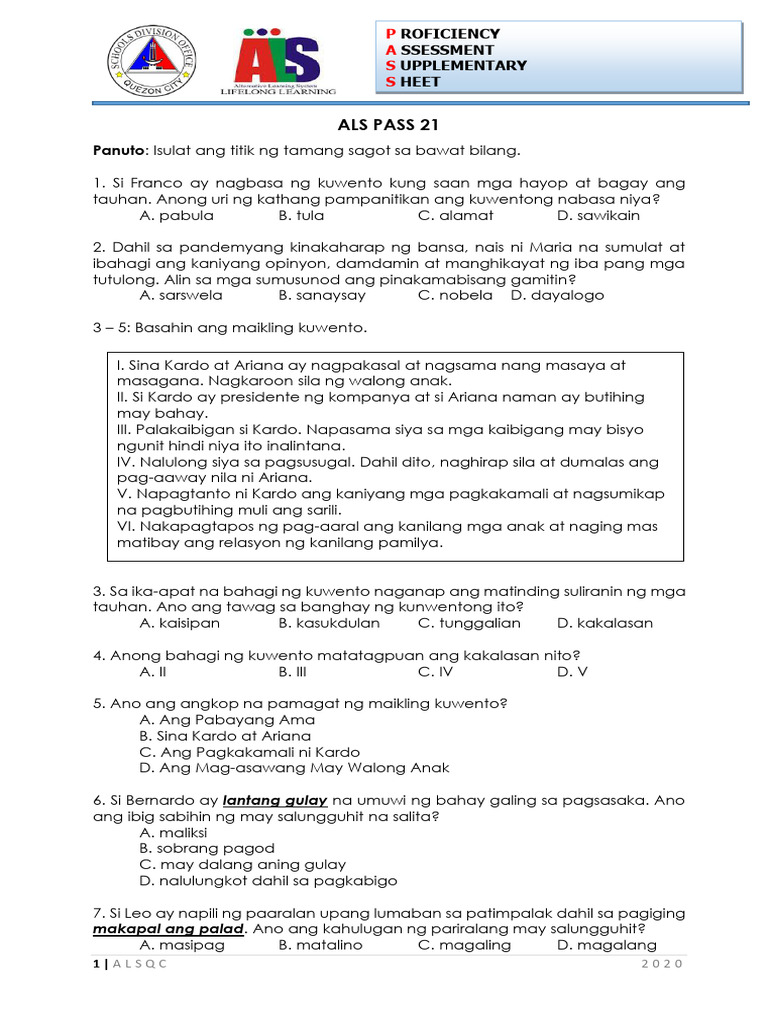 Als Pass 21 | PDF