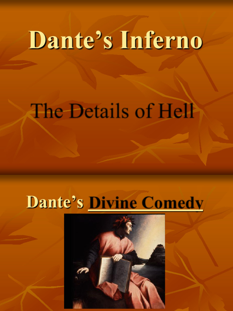 Dantes-Inferno Power Point | PDF | Divine Comedy | Inferno (Dante)