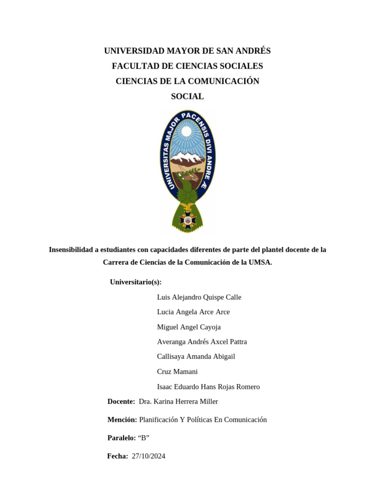 Modelo de Instrumentos-2 | PDF | Invalidez | Inclusión (Educación)