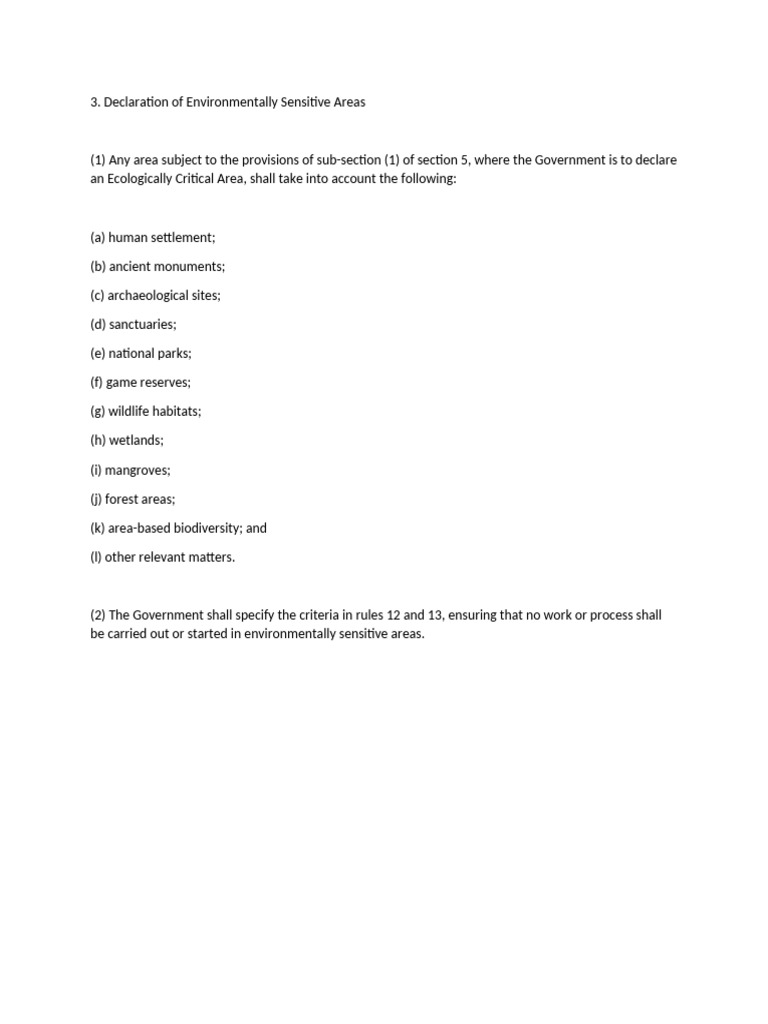 Env Pol Schedule... | PDF | Chemical Industry | Environmental Impact ...