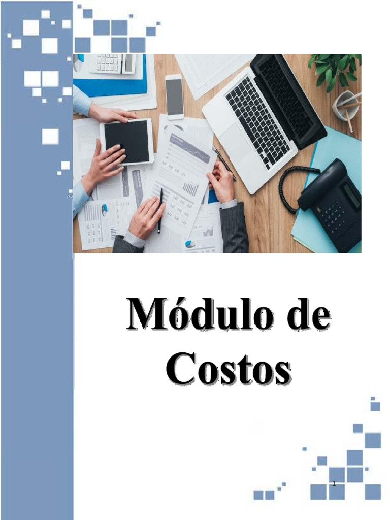 Modulo Costos Ok | PDF | Costo | Contabilidad de costos