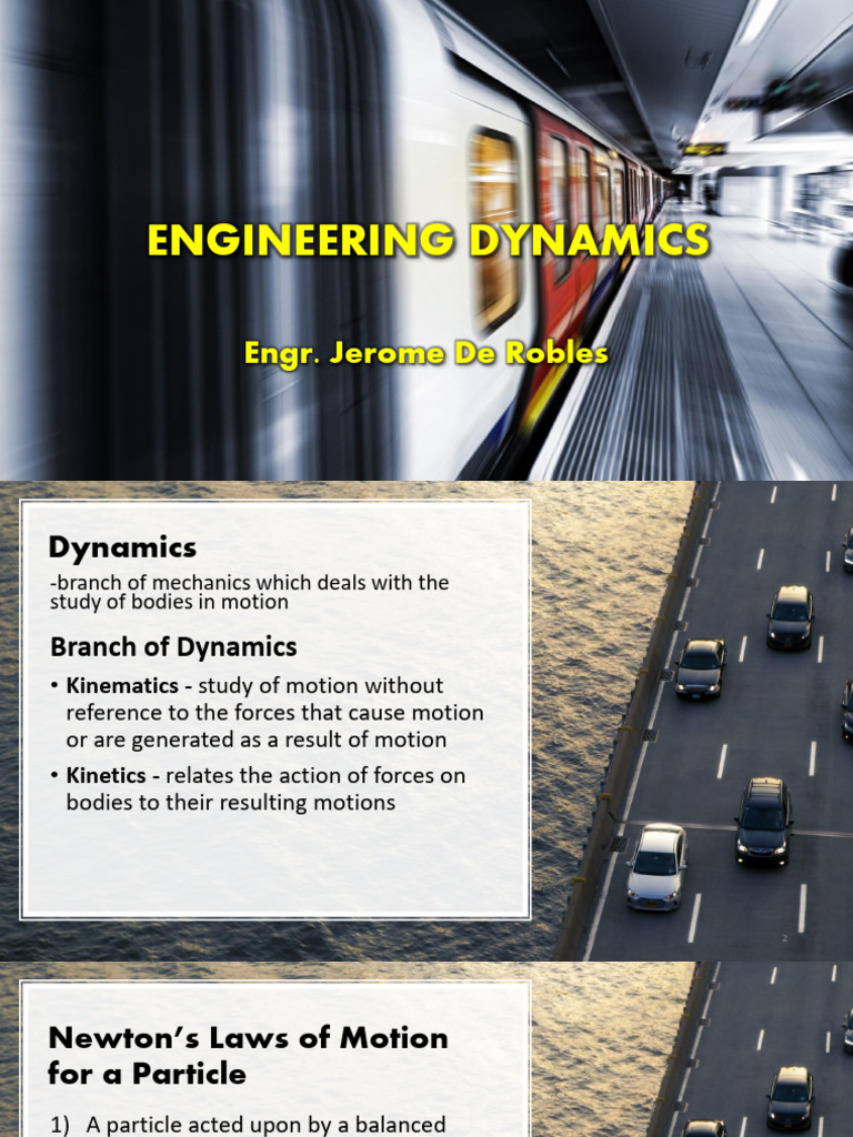 01-INTRODUCTION-TO-DYNAMICS | PDF | Force | Acceleration