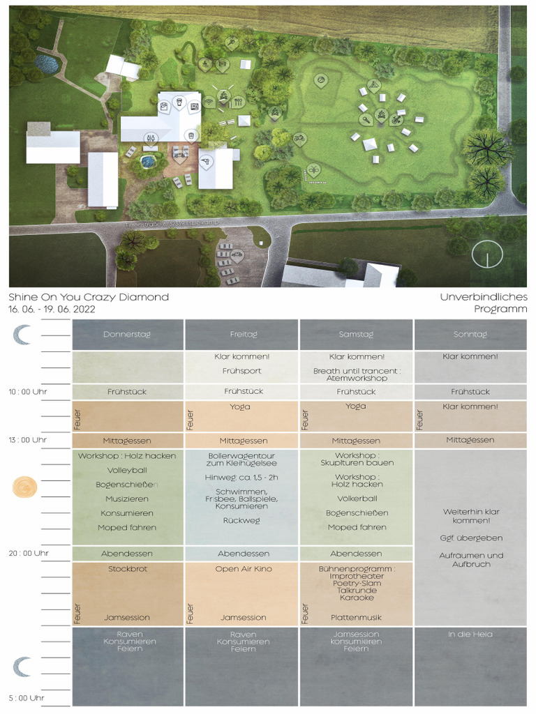 Programmflyer Sommerparty 2022 | PDF