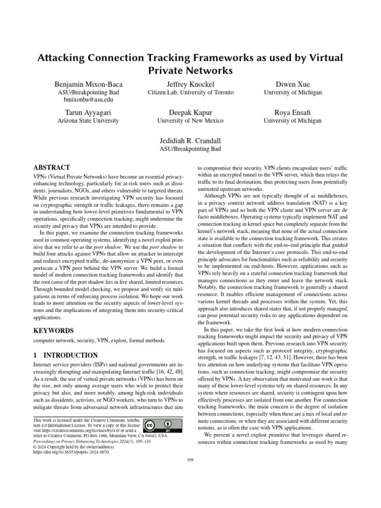 VPN Port Shadow | PDF | Virtual Private Network | Port (Computer ...