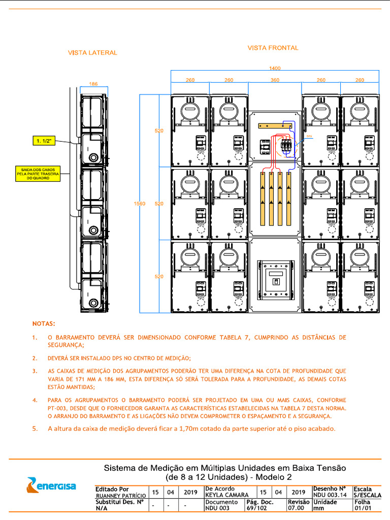 NDU 003 R7.1 - Fornecimento de Energia Elétrica em Tensão Prim e Sec A Múltiplas Unidades ...