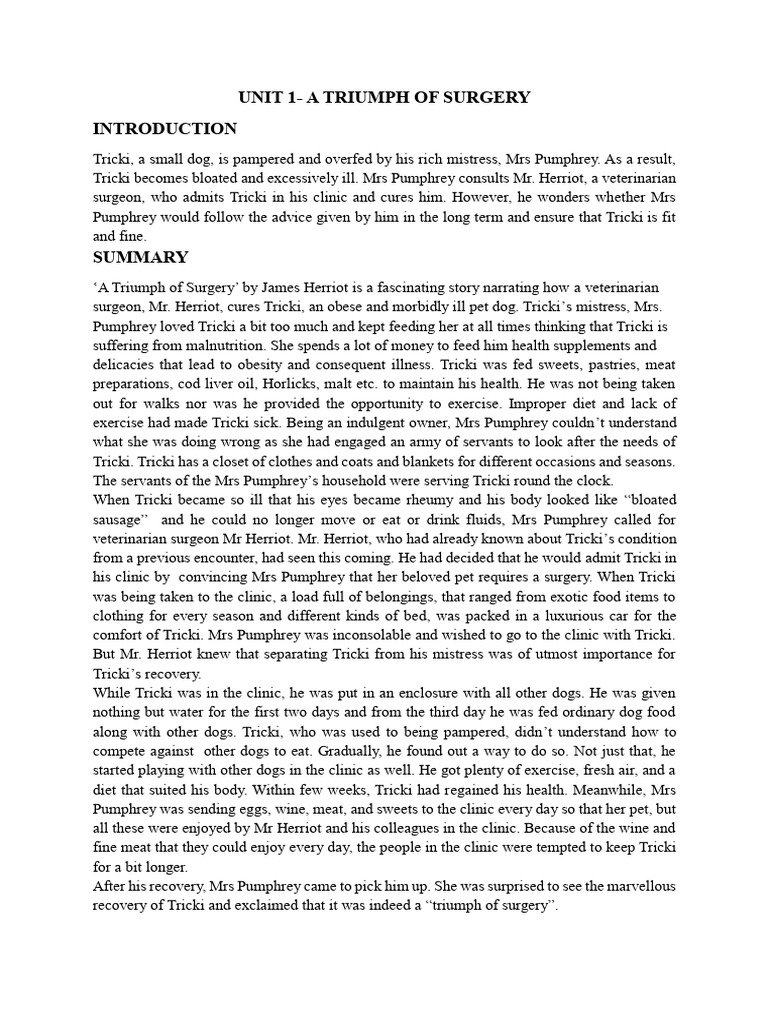 Supplementary Lesson Notes - Units 1 To 3 | PDF