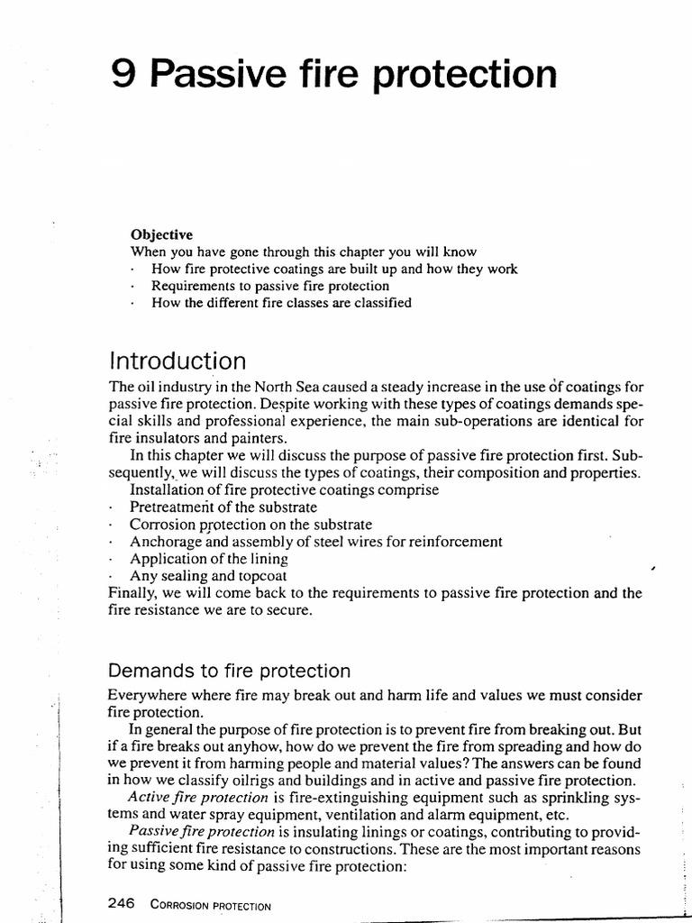 009 - Passive Fire Protection | PDF