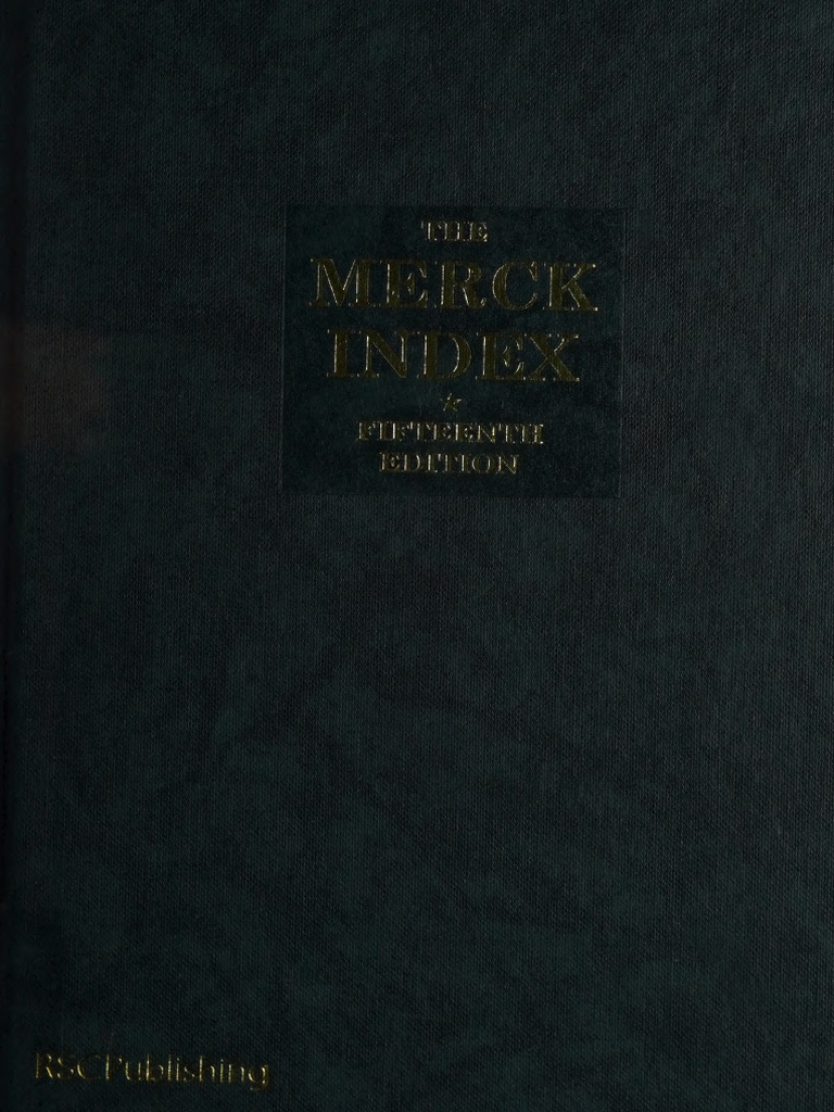 Dokumen - Pub The Merck Index An Encyclopedia of Chemicals Drugs and ...