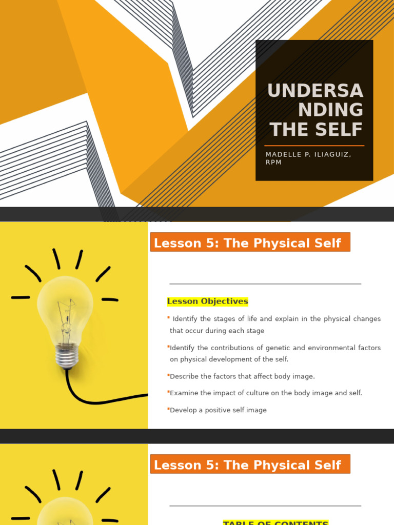 UTS Lesson 5 and 6 - MPI | PDF | Body Image | Human Sexuality