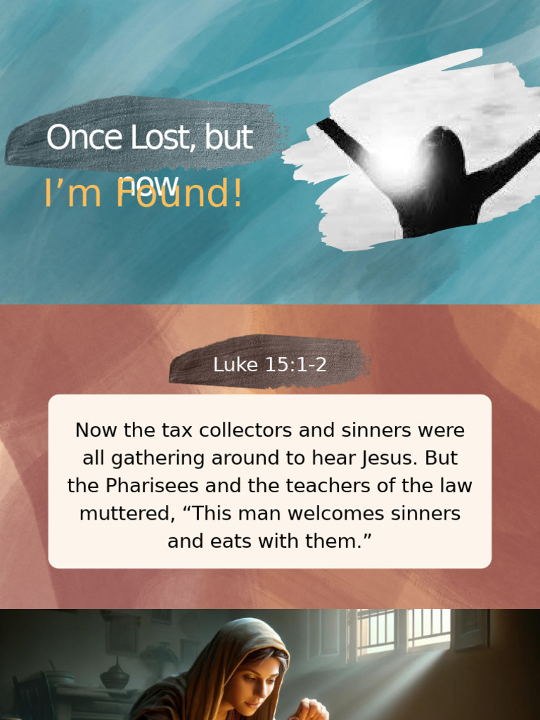 Once Lost, But Now I'm Found | PDF