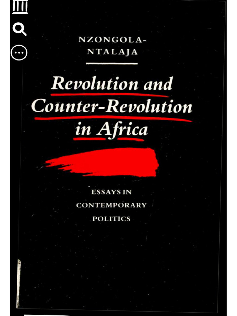 Revolution and Counter Revolution in Africa | PDF