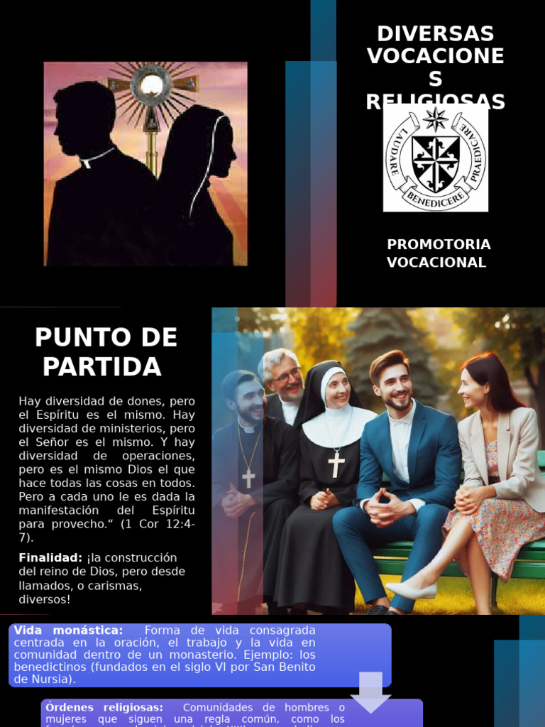 Diversas Vocaciones Religiosas en la Iglesia | PDF | Iglesia Católica