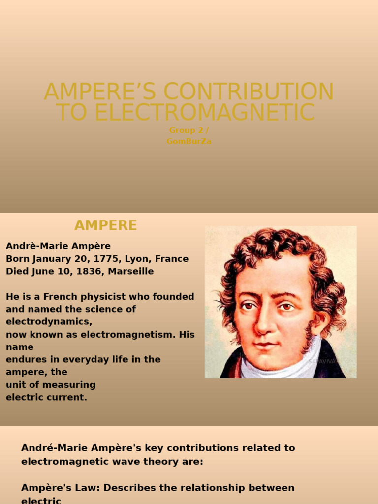 Ampere | PDF | Science & Mathematics