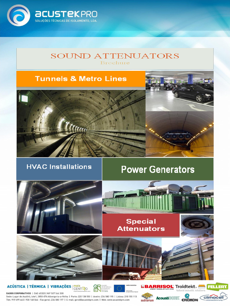 Sound Attenuators Brochure.01 | PDF | Technology & Engineering