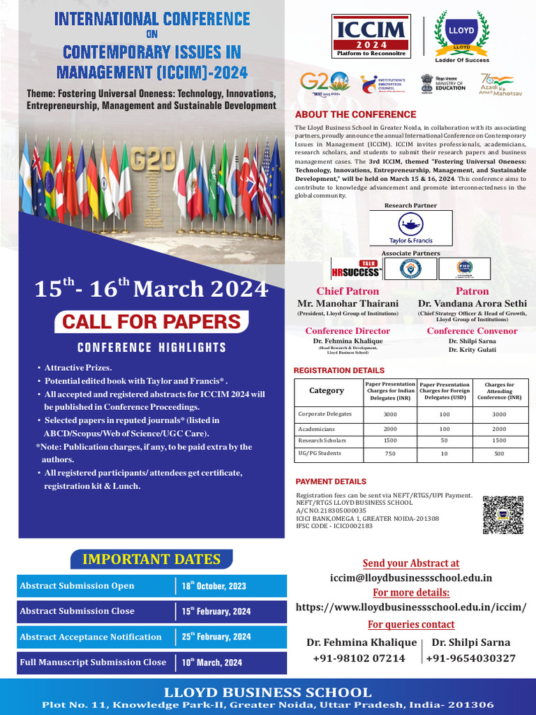 Flyer Design 2024 | PDF | Academia | Inquiry