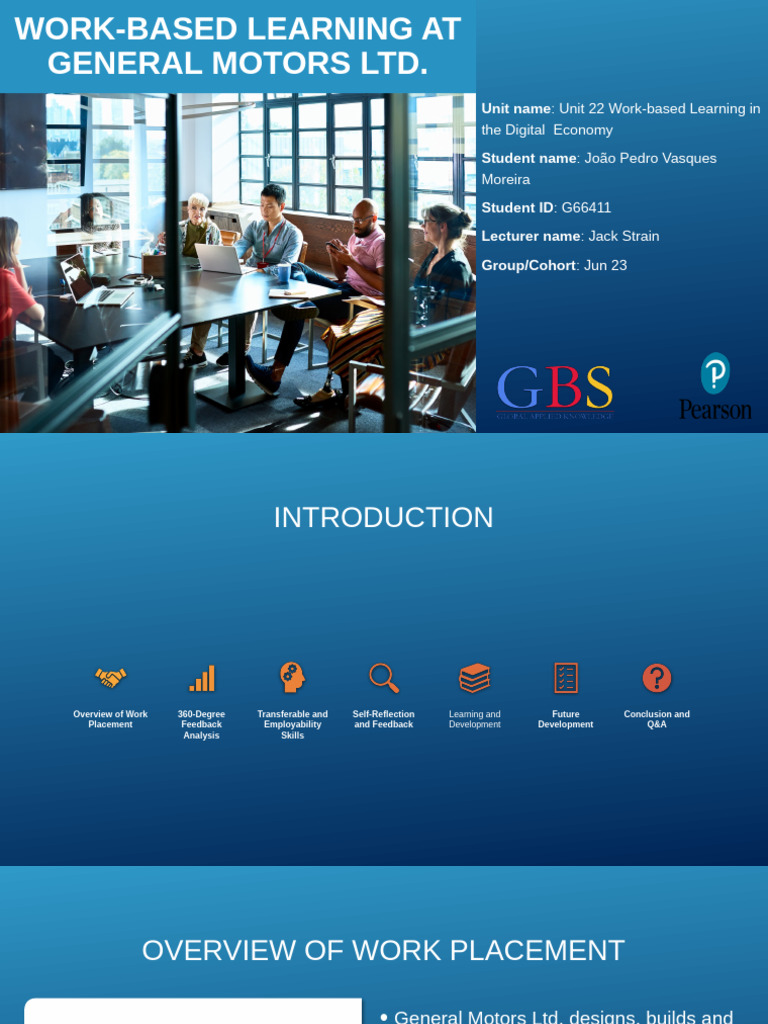 PresentationUnit 22 | PDF | Analytics | Learning