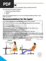 Hindi Remington Gail Keyboard Layout | PDF