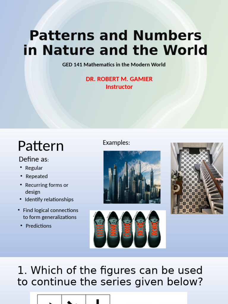 Patterns and Numbers in Nature and The World 1 | PDF | Symmetry | Area