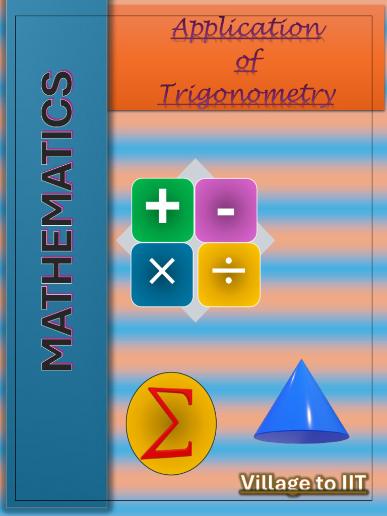 Application of Trigonometry 2 | PDF | Angle