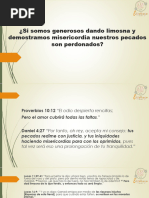 La Importancia de La Limosna | PDF | Pecado | Misericordia