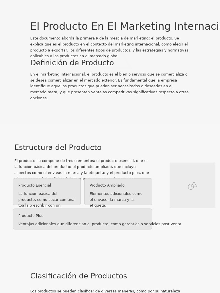 El Producto en El Marketing Internacional | PDF | Producto (Negocio) | Marketing