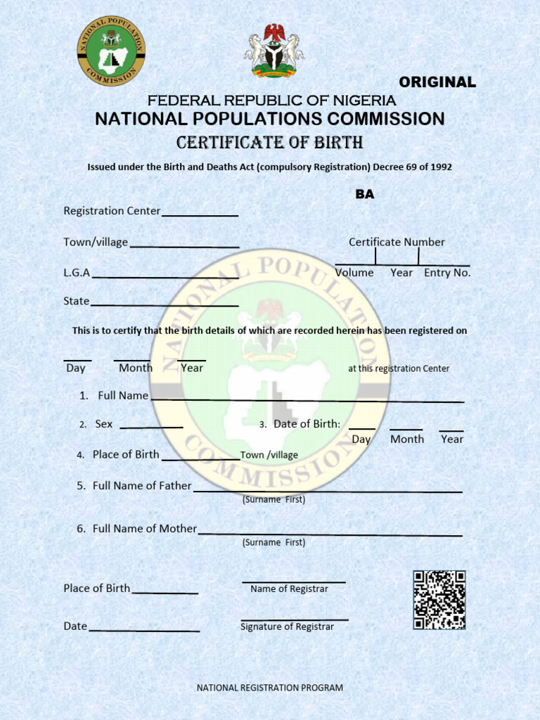 Birth certificate | PDF