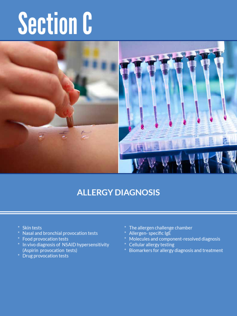 Allergy Diagnosis Techniques Overview | PDF | Allergy | Allergen