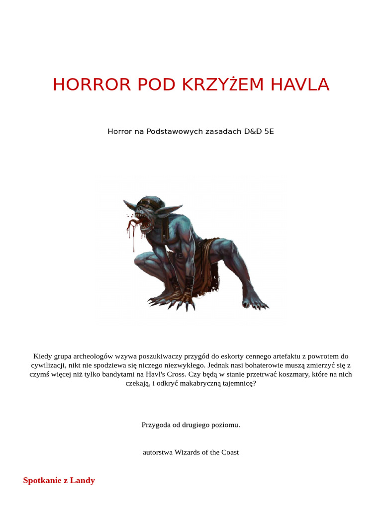 Ghoule Po Polsku | PDF