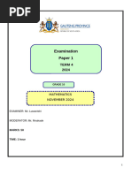 2024 Math Grade 10 Assignment 1 Term 2 | PDF | Euclid | Geometry