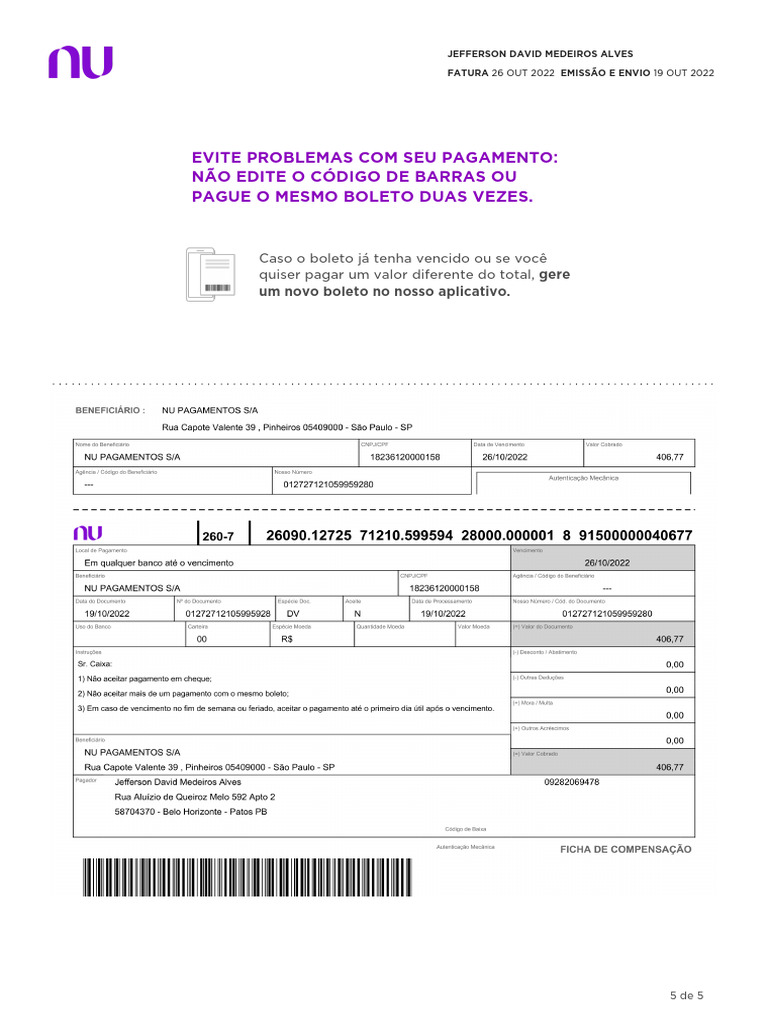 comprovante de residencia | PDF