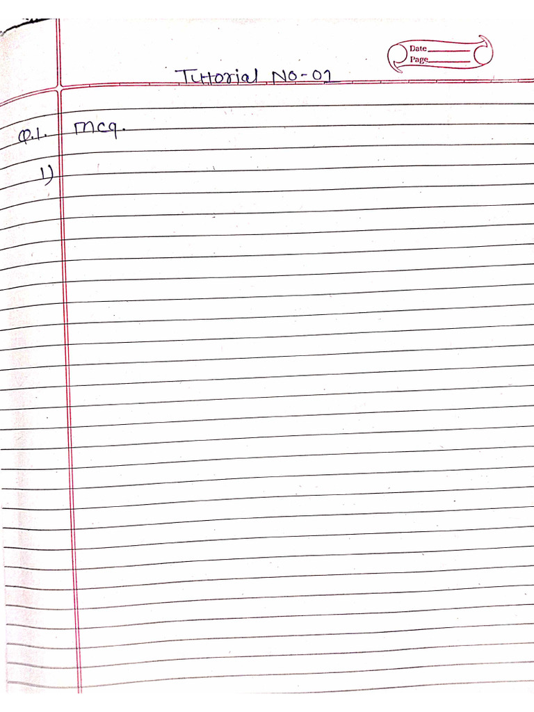 IP 2 tutorial 1 | PDF