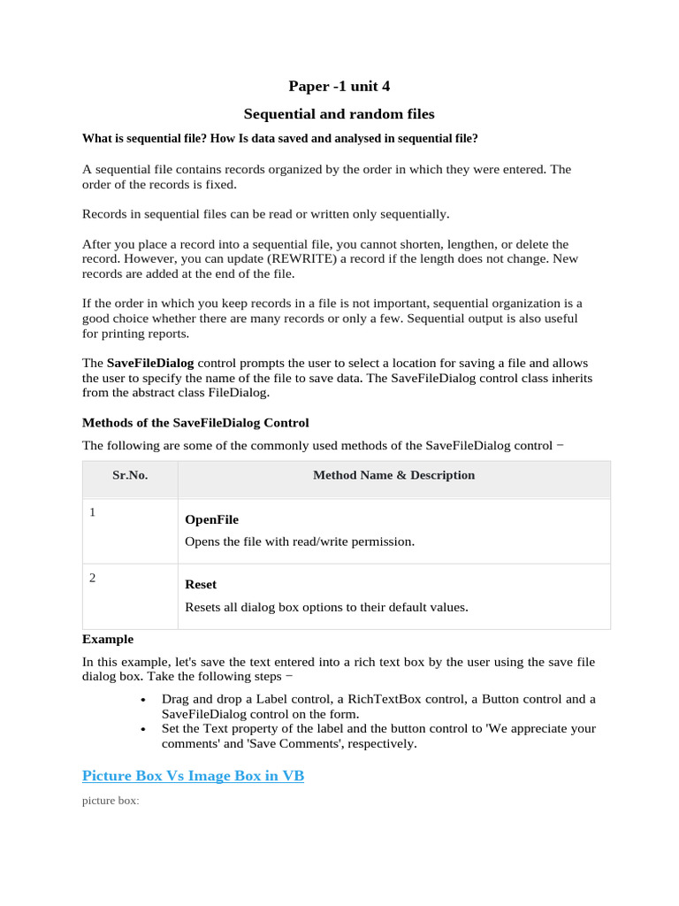 B.com 3rd Year Paper - 1 Unit 4 | PDF | Dialog Box | Computer File