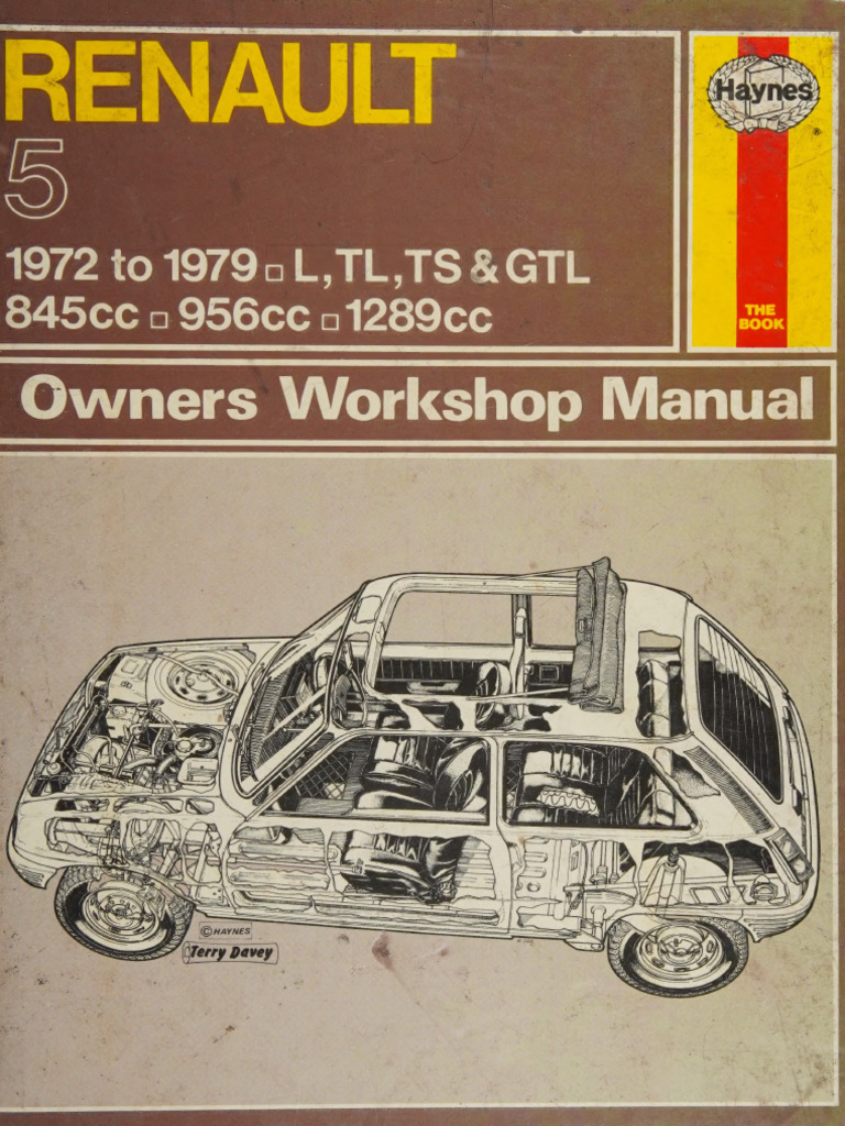 John H. Haynes, Tim Parker - Haynes Renault 5 Owners Workshop Manual ...