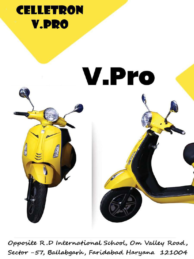 Celletron Scooty | PDF