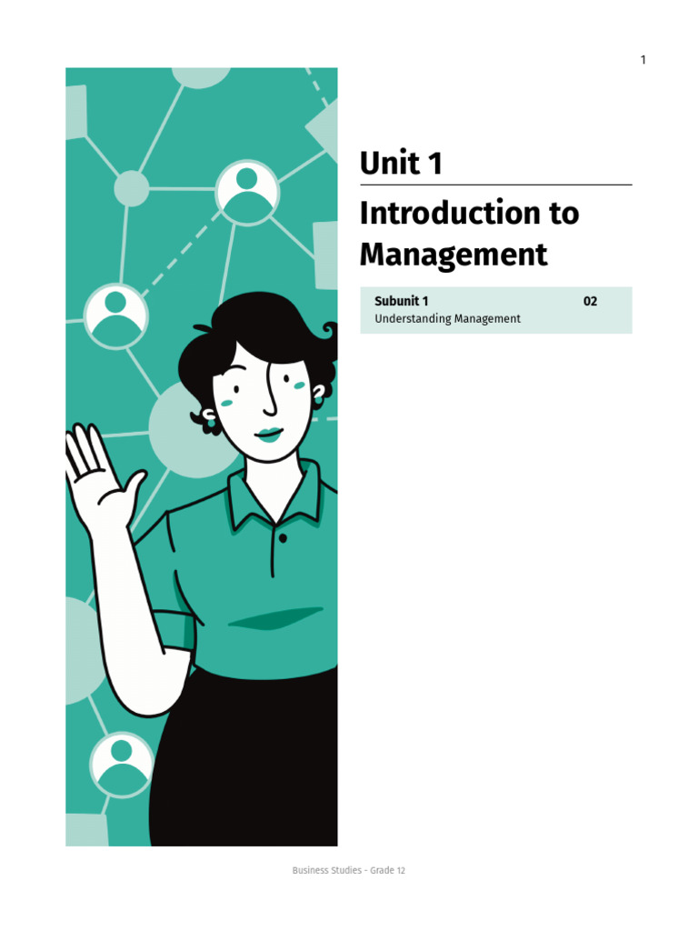 G12 - Unit1 - Subunit 1 - Business Studies Student Handbook | PDF ...