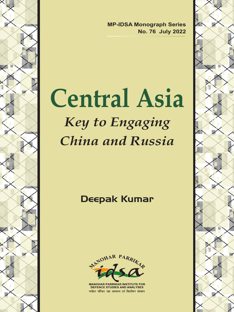 Central Asia Key To Engaging China And Russia Pdf Central Asia China