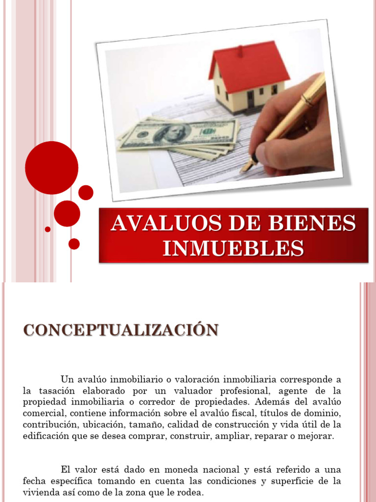 AVALUOS | PDF | Valoración (Finanzas) | Economias