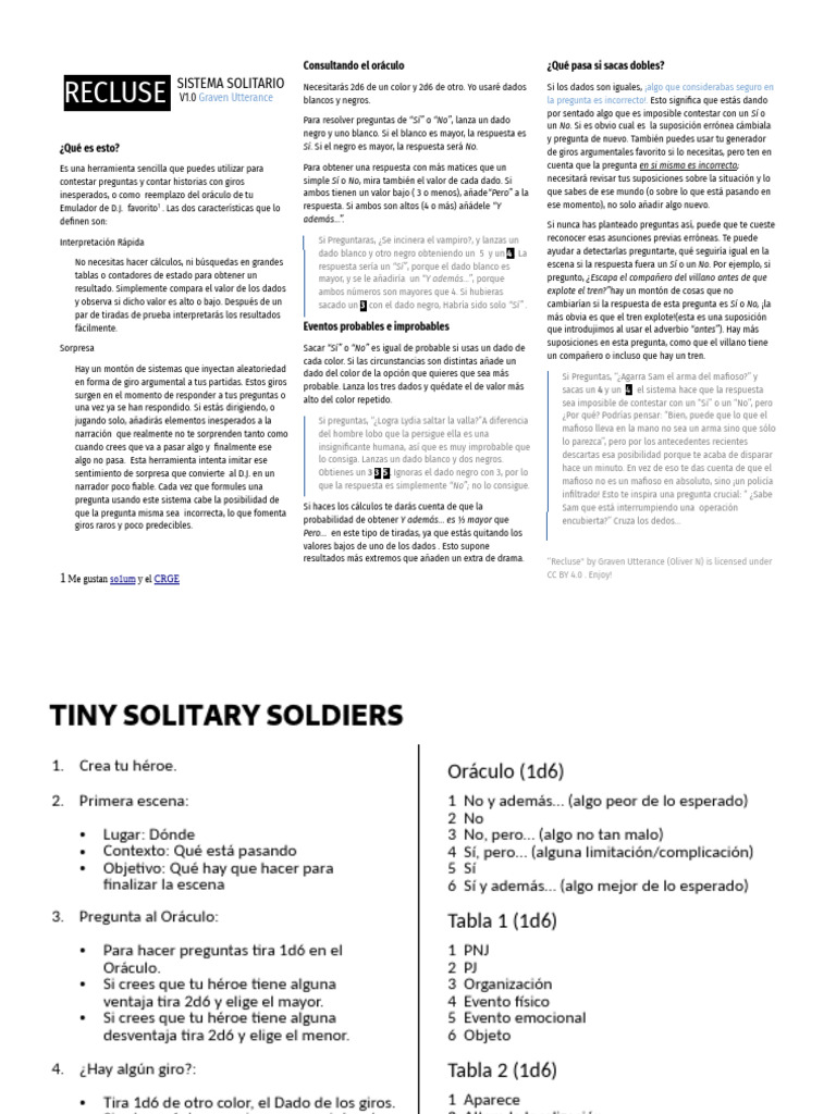 Todo Rol Sol | PDF