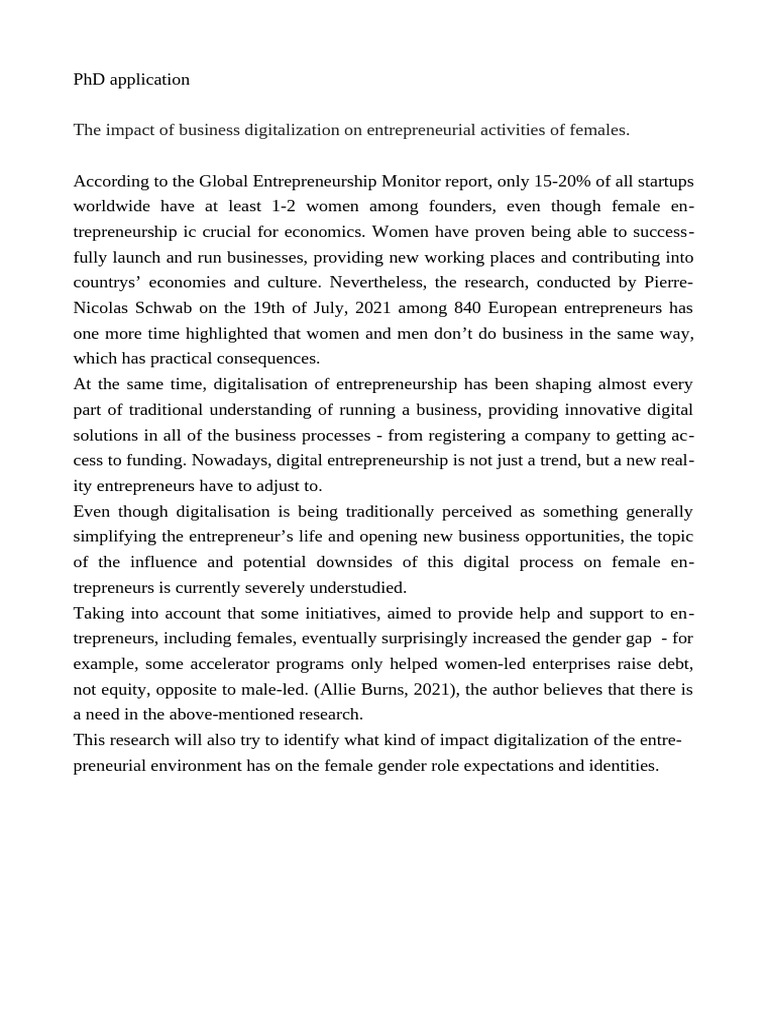 Phd Description | PDF